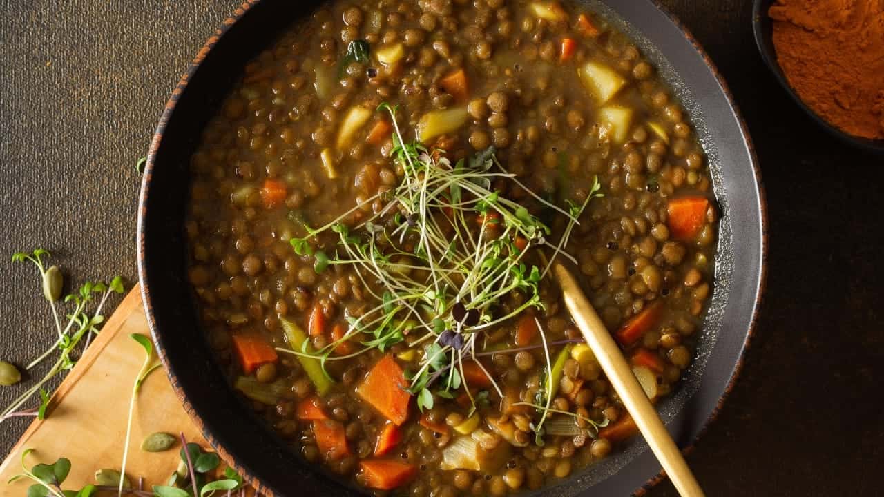 Sprouted Lentil Soup - American Liver Foundation