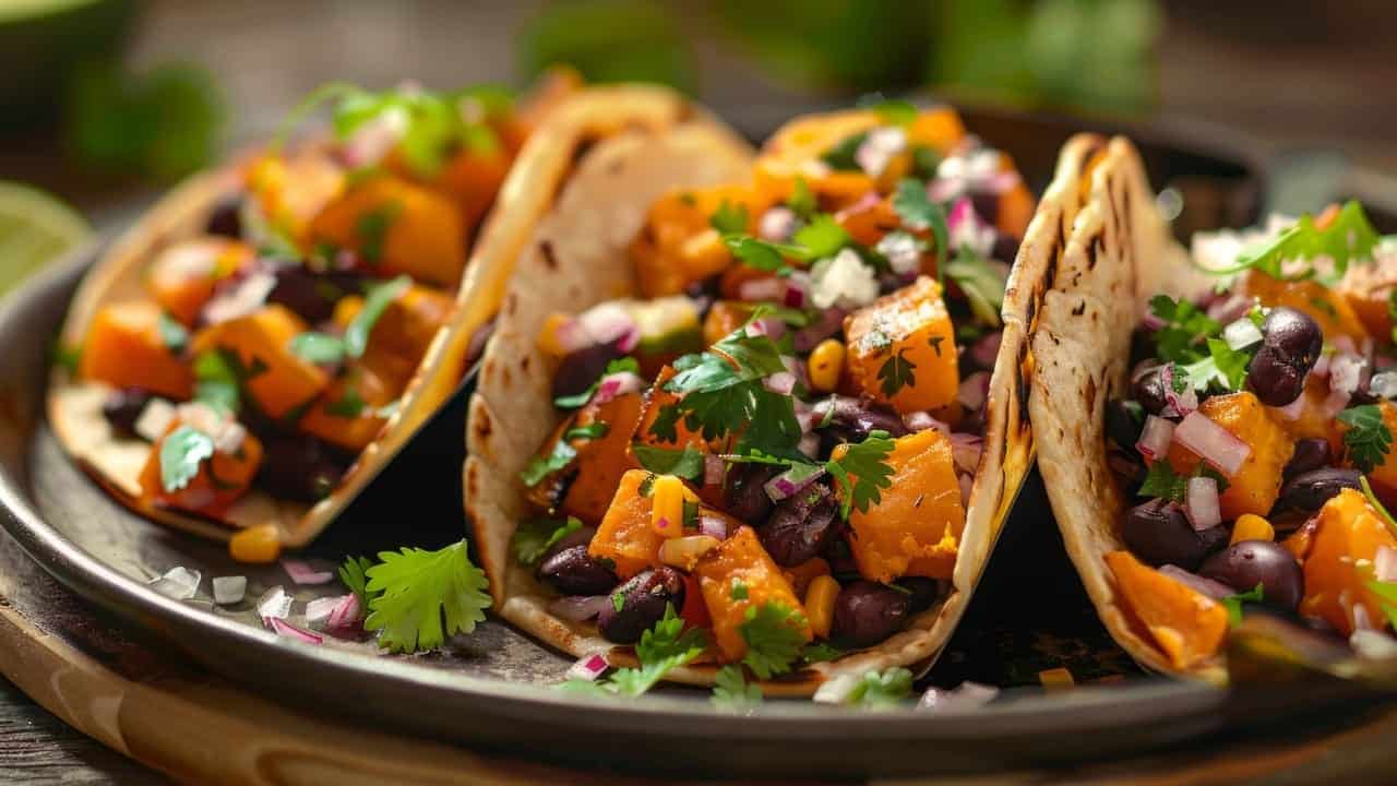 Sweet Potato and Black Bean Tacos - American Liver Foundation